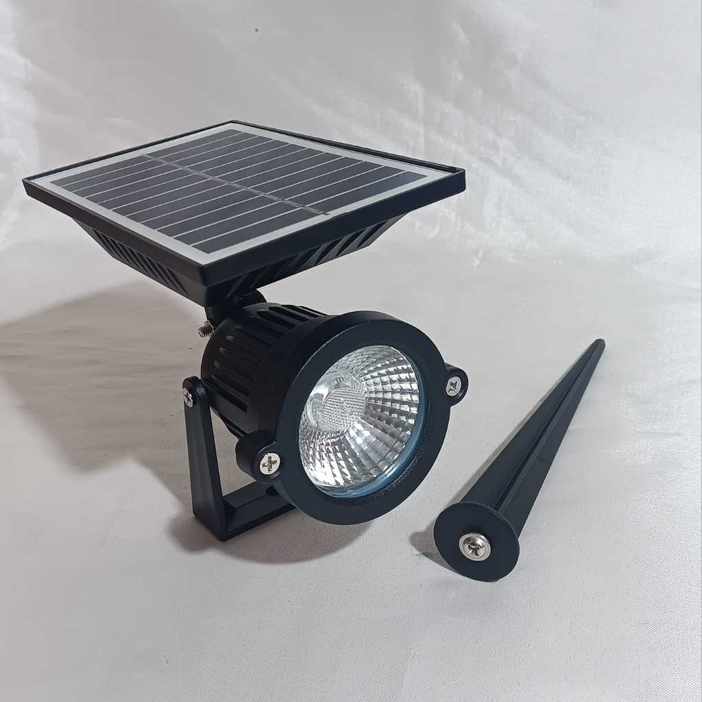 Jual Lampu Sorot Taman Solar Panel LED 5 Watt Waterproof Untuk Hias ...