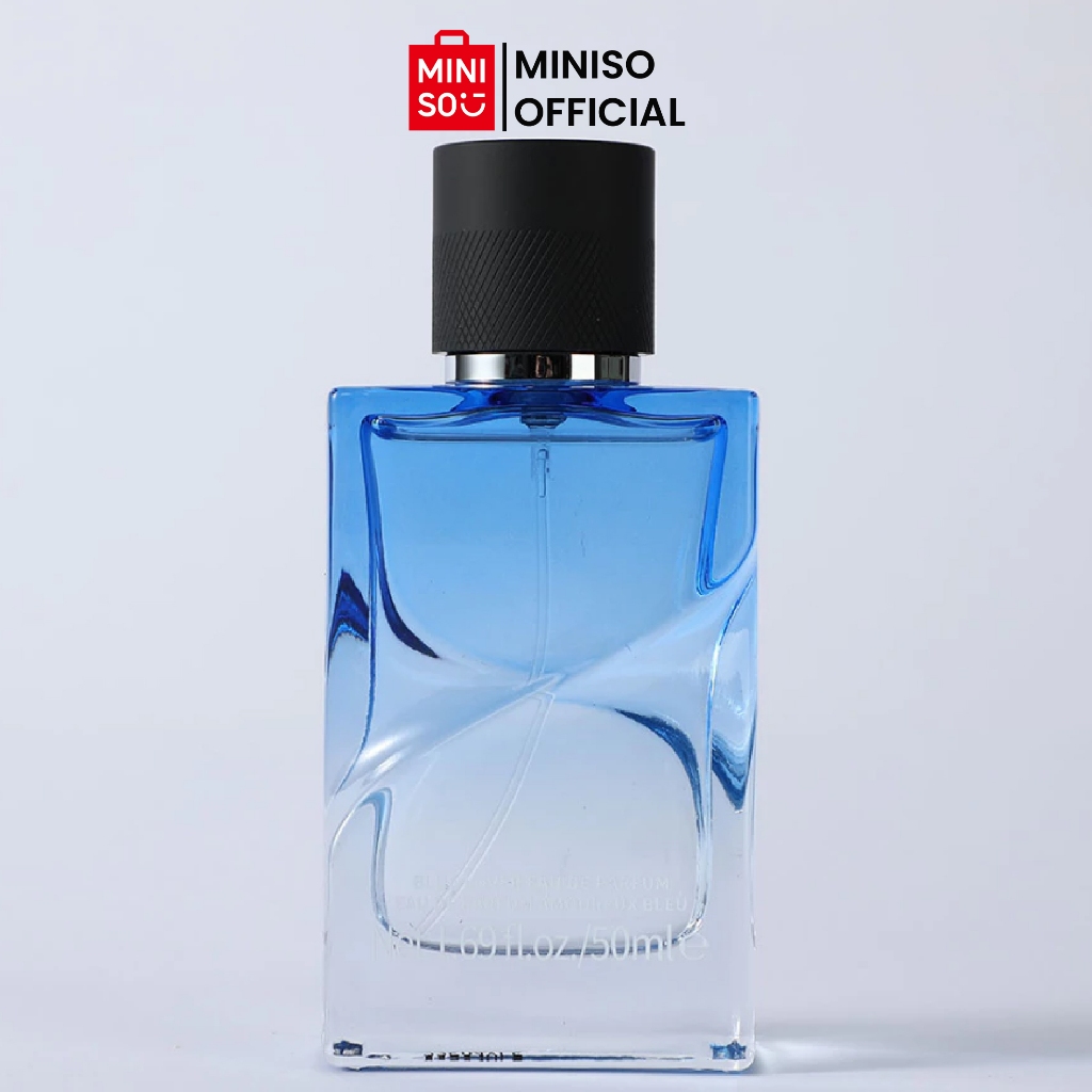 Jual MINISO Parfum Pria BLUE LOVER EDP Minyak Wangi 50ML BPOM Farfum ...