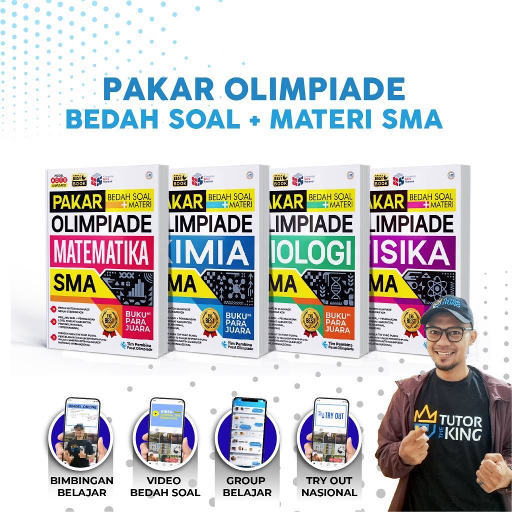 Jual BUKU KSN - OSN SOAL DAN MATERI SMA PAKAR BEDAH SOAL MATERI OLIMPIADE BIOlOGI, KIMIA ...
