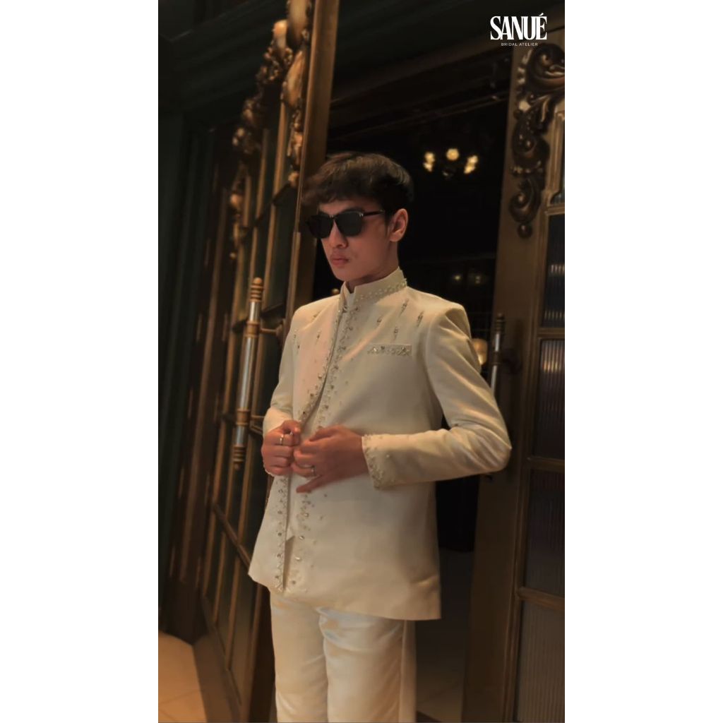 Jual Beskap Pengantin Baju Pengantin Pria Kancing Satu Bridal Manik ...
