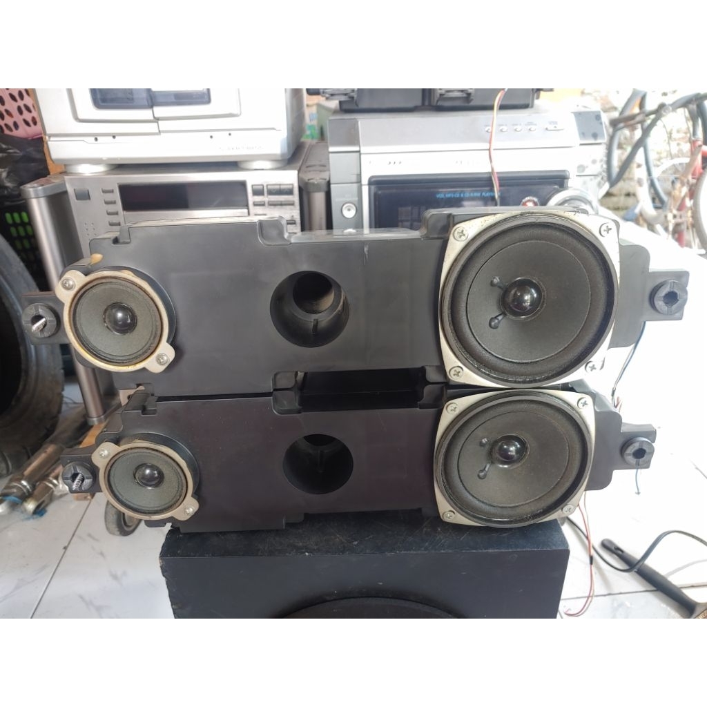 Jual Speaker Stereo Polytron 2 Way 4 Inch | Shopee Indonesia