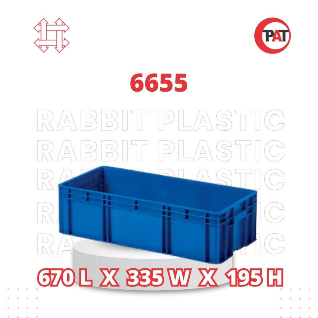 Jual Rabbit Container Plastik Rapat 6655 | Shopee Indonesia