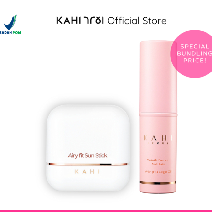 Jual [Official] KAHI Best Seller Duo — KAHI Multi Balm + KAHI Airy Fit ...