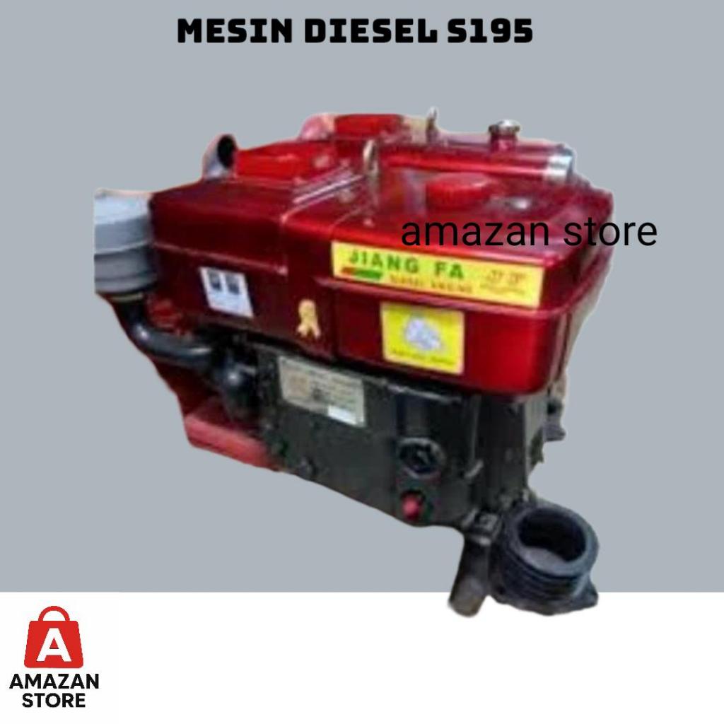 Jual Mesin Penggerak Solar Engine Diesel JIANGFA/ DONGHAI S195 (12 HP ...