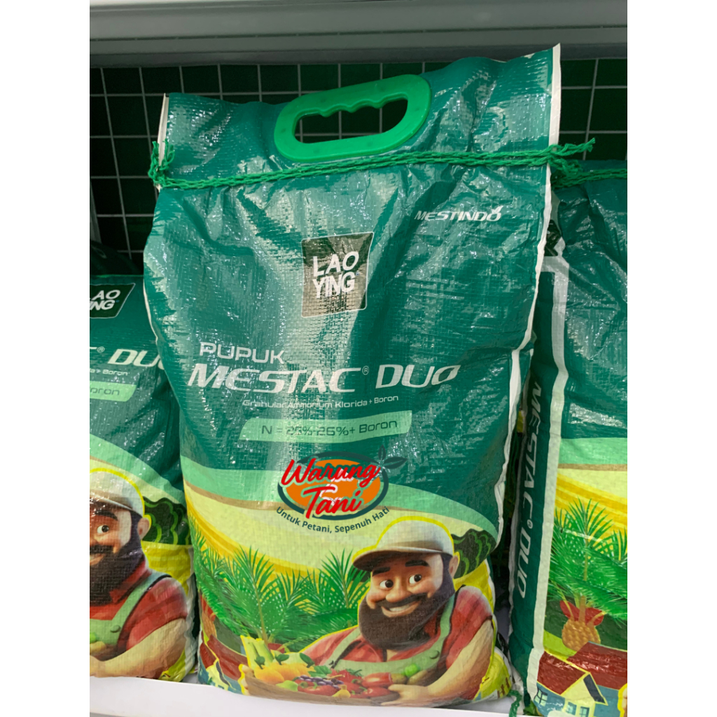 Jual Pupuk MESTAC Duo – Granular Amonium Klorida + Boron untuk Tanaman ...