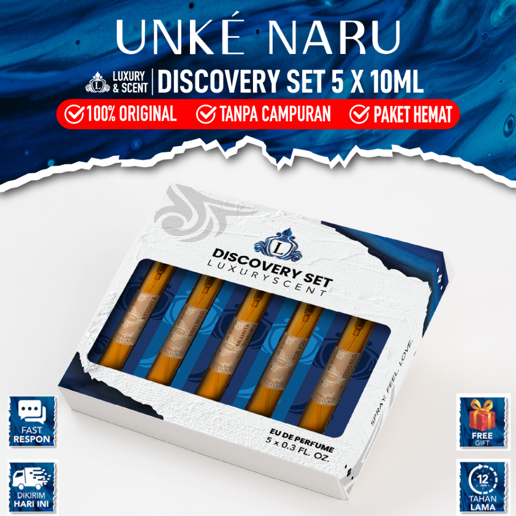 Jual UNKE NARU DISCOVERY SET DECANT (PROMO BUNDLING) Parfum UNKE NARU ...