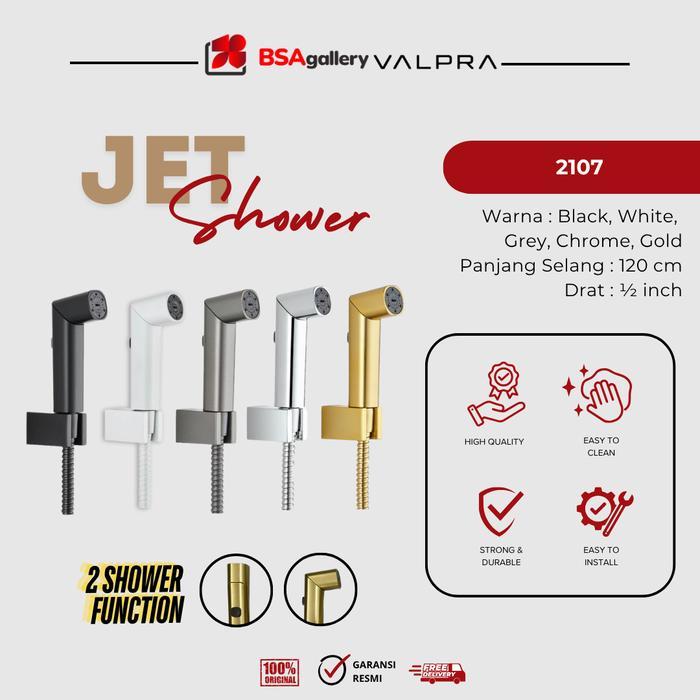 Jual JET SHOWER TOILET VALPRA V2107 / BIDET SPRAYER / SEMPROTAN WC ...