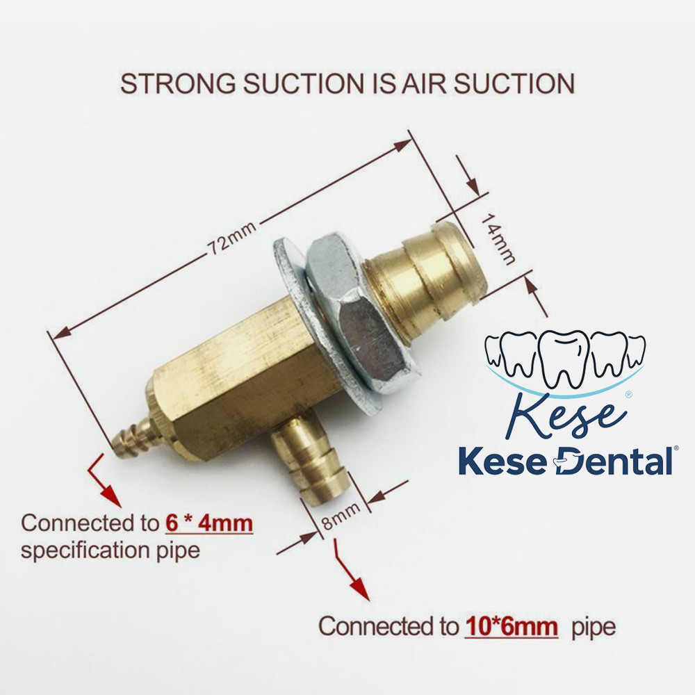 Jual kesedental weak Suction Valve Dental Brass Valve for Spare Part ...