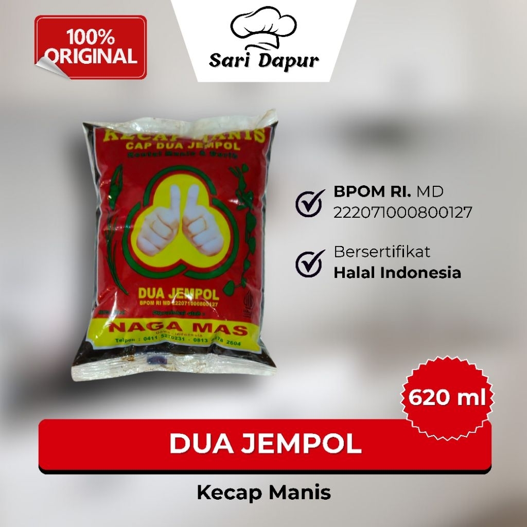 Jual DUA JEMPOL Kecap Manis 620ml | Shopee Indonesia