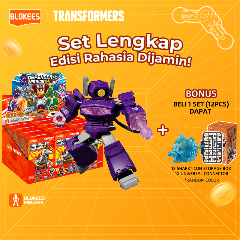 Jual [BARU] BLOKEES Figures Transformers Defender Version Mini Action ...