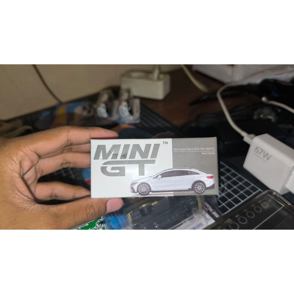 Jual mini GT Mercedes-Benz EQS 580 4MATIC Silver Metallic | Shopee Indonesia