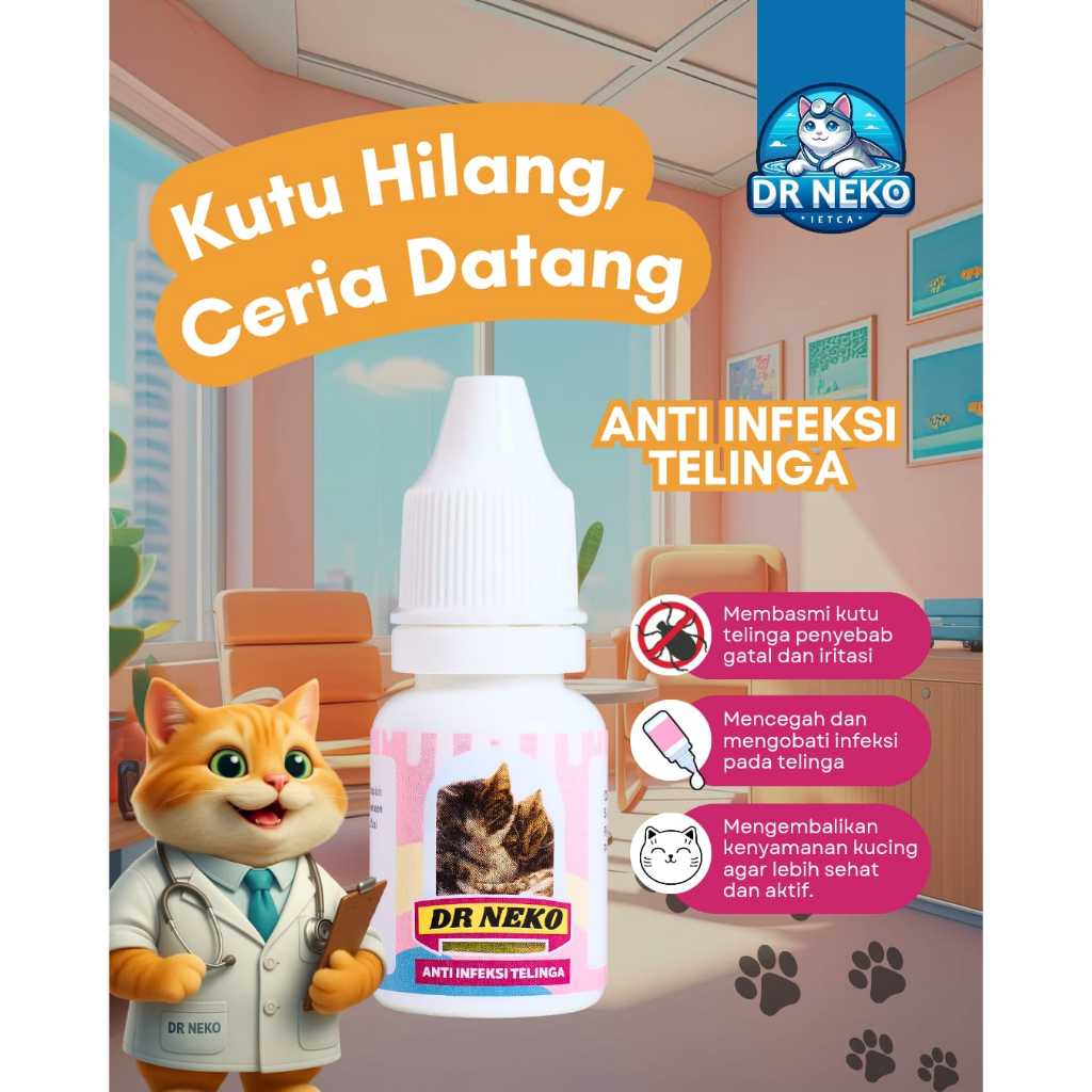 Jual Radang Telinga DR Neko Infeksi Telinga Obat Anti Infeksi Telinga ...