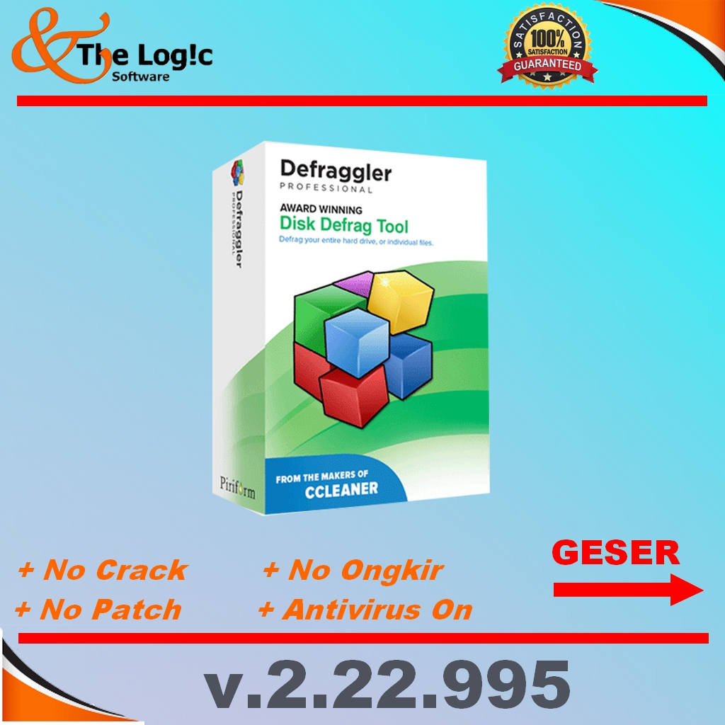 Jual Defraggler Pro Disk Defrag Full Version | Shopee Indonesia