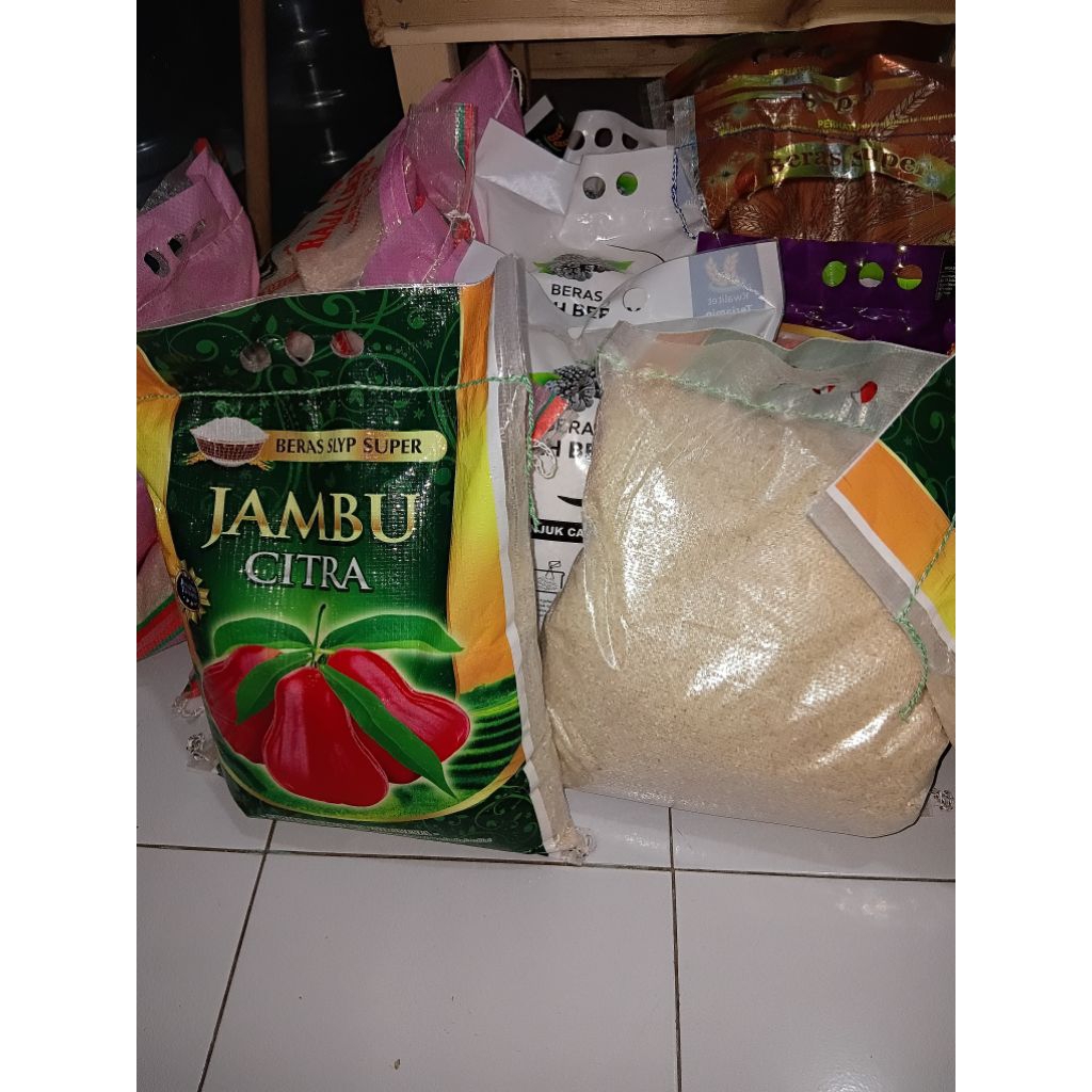 Jual beras jambu 5kg bagus seperti beras melon | Shopee Indonesia