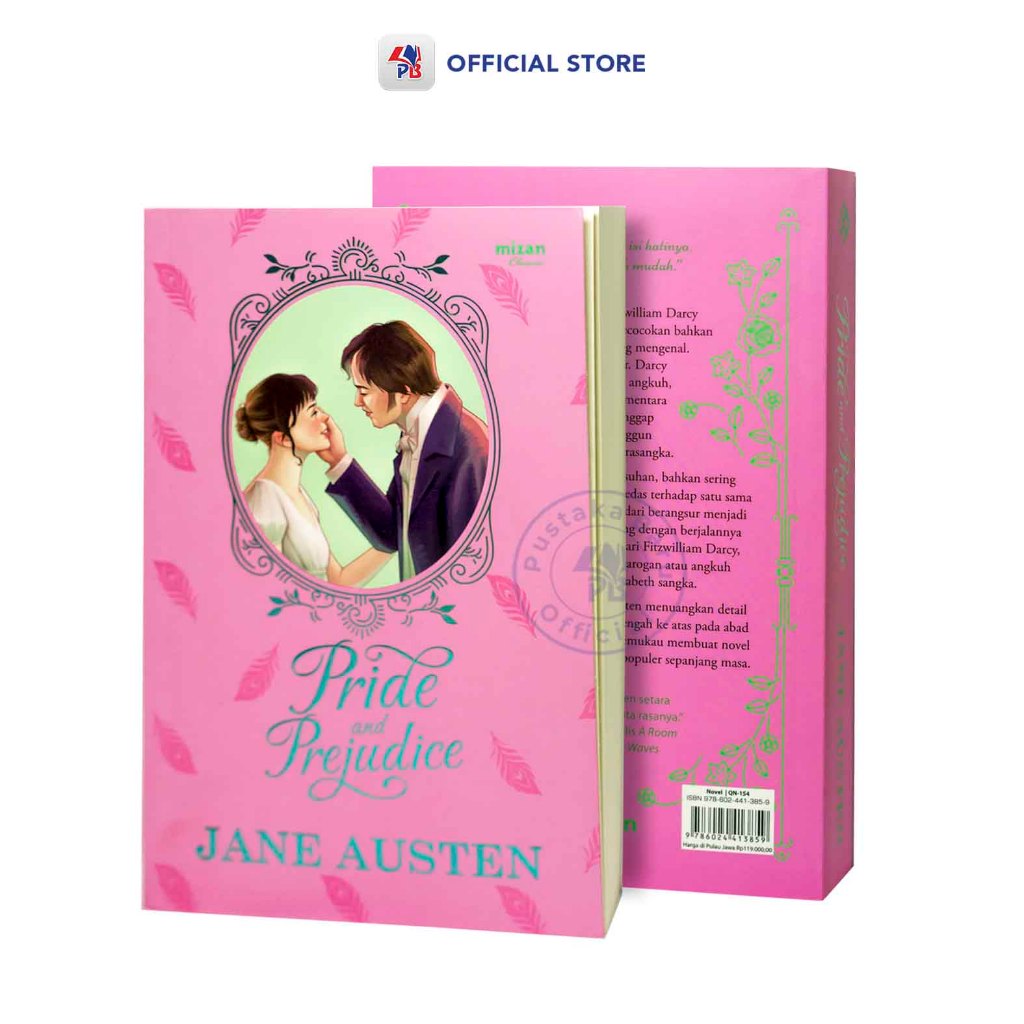 Jual Buku Novel Pride And Prejudice - Jane Austen - The Best Classics ...