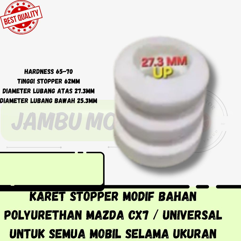 Jual KARET STOPPER MODIF BAHAN POLYURETHAN MAZDA CX7 / UNIVERSAL UNTUK ...