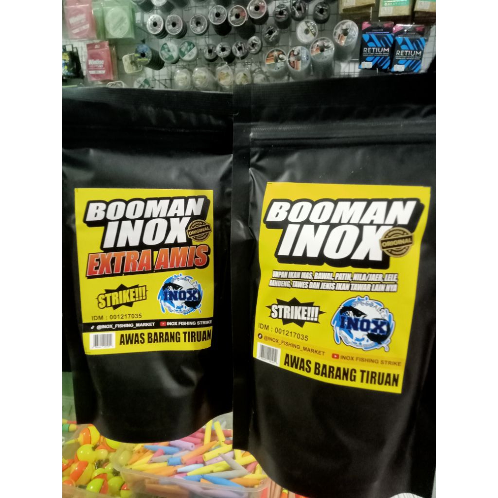 Jual BOOMAN INOX PENGUMPUL IKAN BOOMAN INOX KEMASAN BARU | Shopee Indonesia