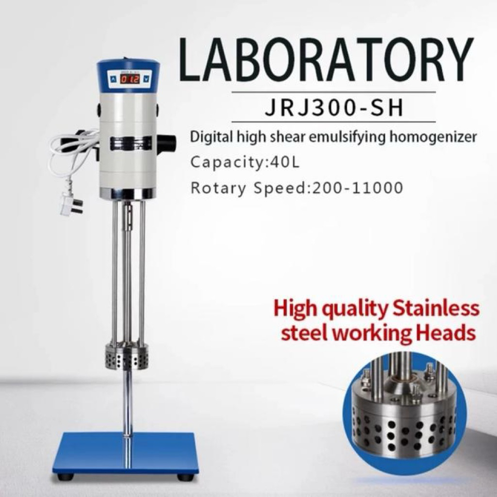 Jual JRJ300-SH 40L Digital High Shear Lab Emulsifier Homogenizer ...