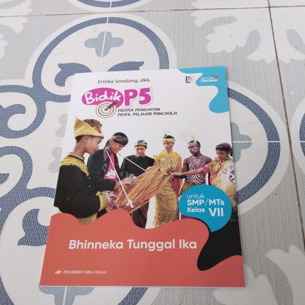 Jual BIDIK P5 PROYEK PENGUATAN PROFIL PELAJAR PANCASILA BHINNEKA TUNGGAL IKA UNTUK SMP/ MTS ...