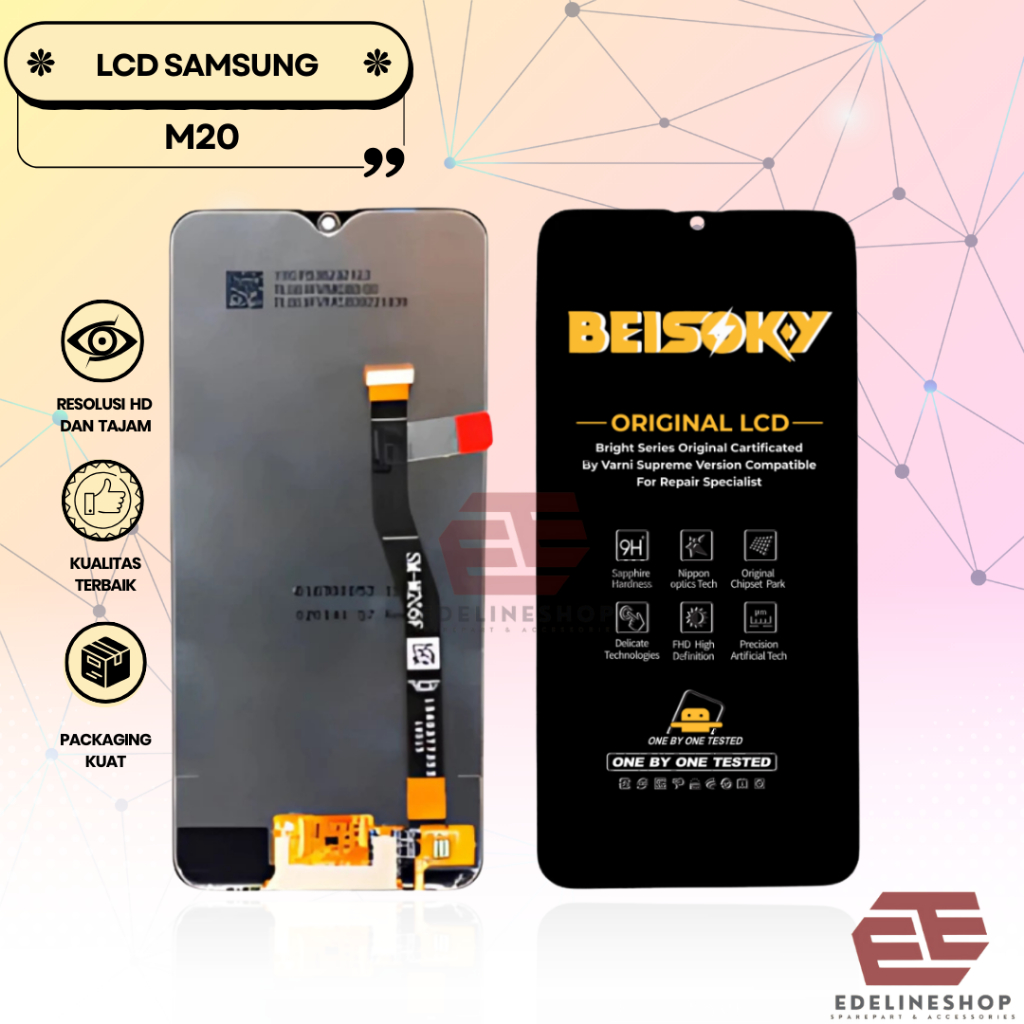 Jual LCD TOUCHSCREEN SAMSUNG M20 / M205 / M205F LCD TS FULLSET COMPLETE ...