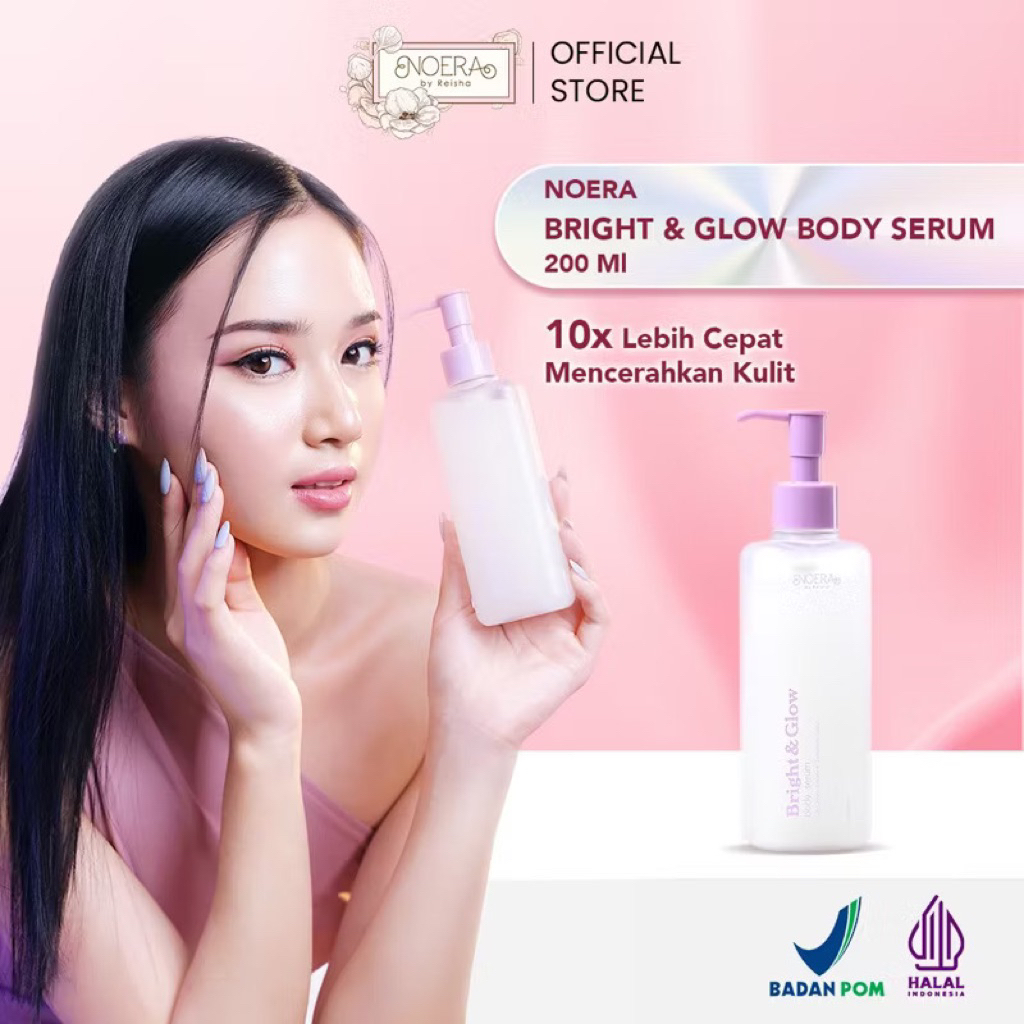 Jual Roskin_beauty ~ Noera Bright & Glow Body Serum | Body Serum ...