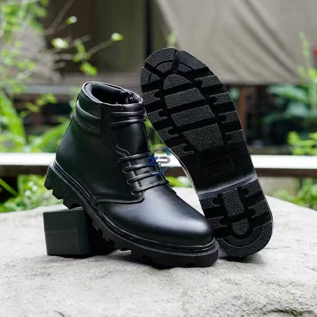 Jual Sepatu Pantofel Hitam Doff Security Sepatu Pdh Tali Mati Polri Tni ...