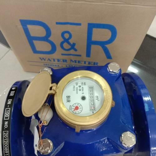 Jual 2" Water meter BR /Flow meter (2 inch) flange /Meteran air ...