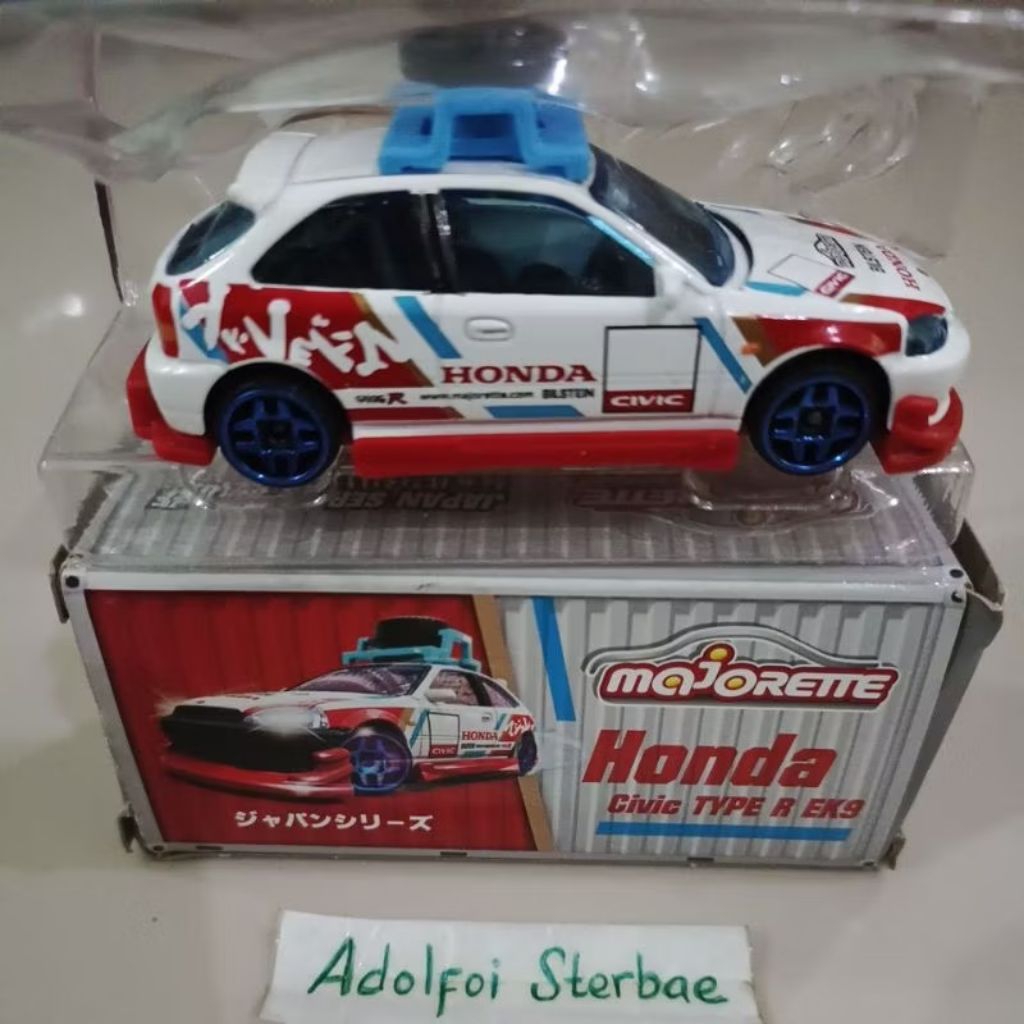 Jual majorette honda civic type r ek9 japan series deluxe tuning parts ...