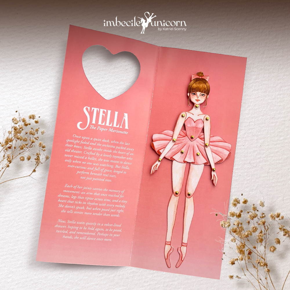Jual STELLA THE MARIONETTE PAPER PUPPET | Imbecileunicorn | Shopee ...
