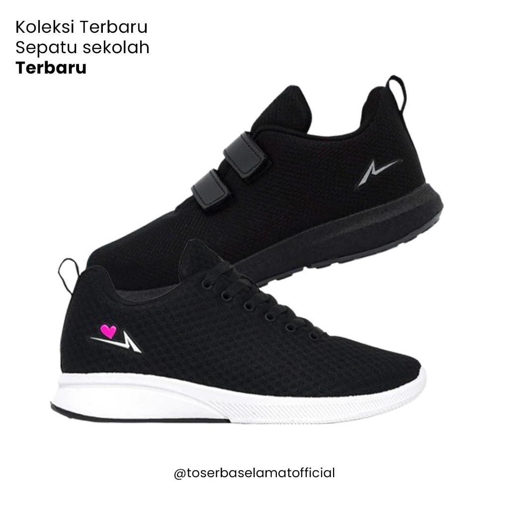 Jual Sepatu Sneakers pria dan wanita / Sepatu anak sekolah tali dan ...
