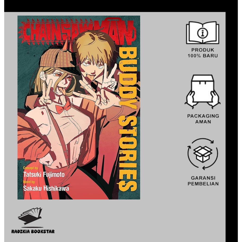 Jual Chainsaw Man: Buddy Stories by Sakaku Hishikawa (Novel) | Shopee ...