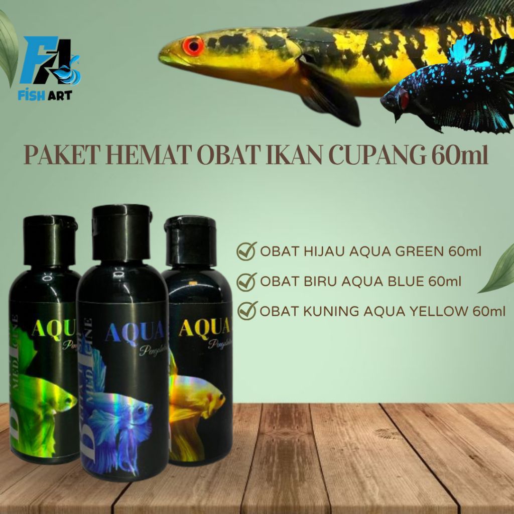 Jual PAKET HEMAT 3Pcs OBAT IKAN CUPANG 60ml | PENGOBATAN DAN PENCEGAHAN ...