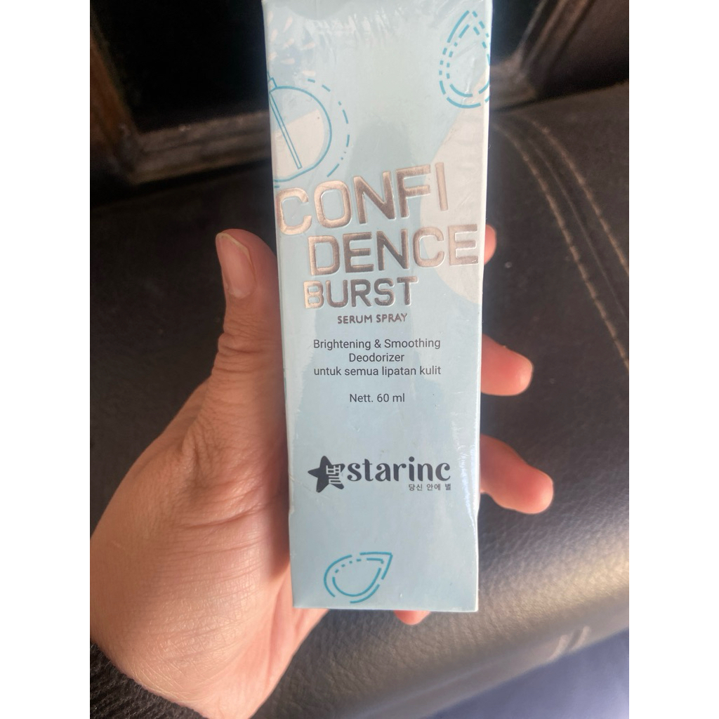Jual starinc confidence burst serum spray (new) | Shopee Indonesia
