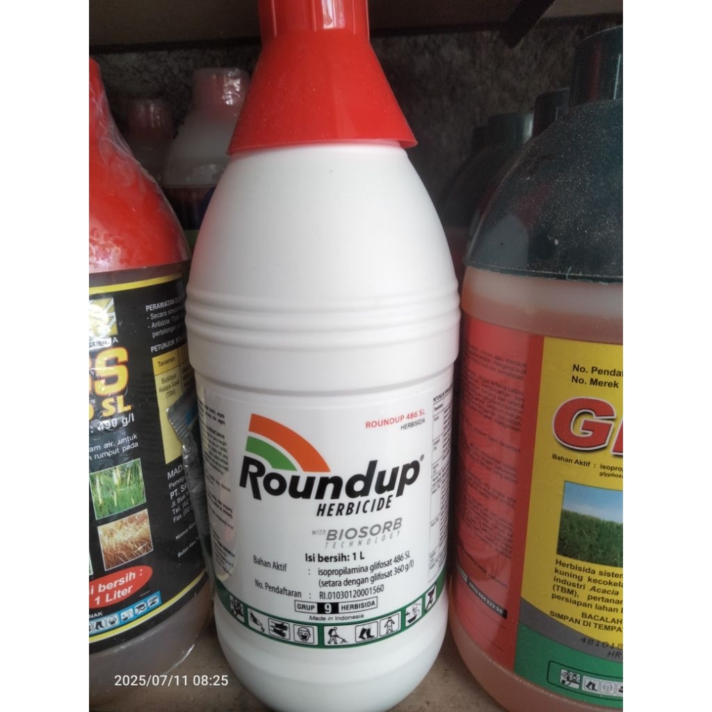 Jual OBAT RUMPUT ROUNDUP 1 LITER | Shopee Indonesia