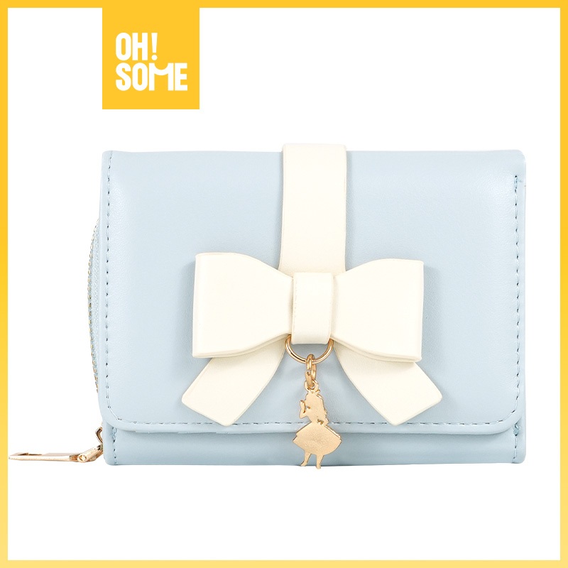 Jual [OHSOME x Disney] - Disney Qyounger Alice in Wonderland Wallet Bow ...