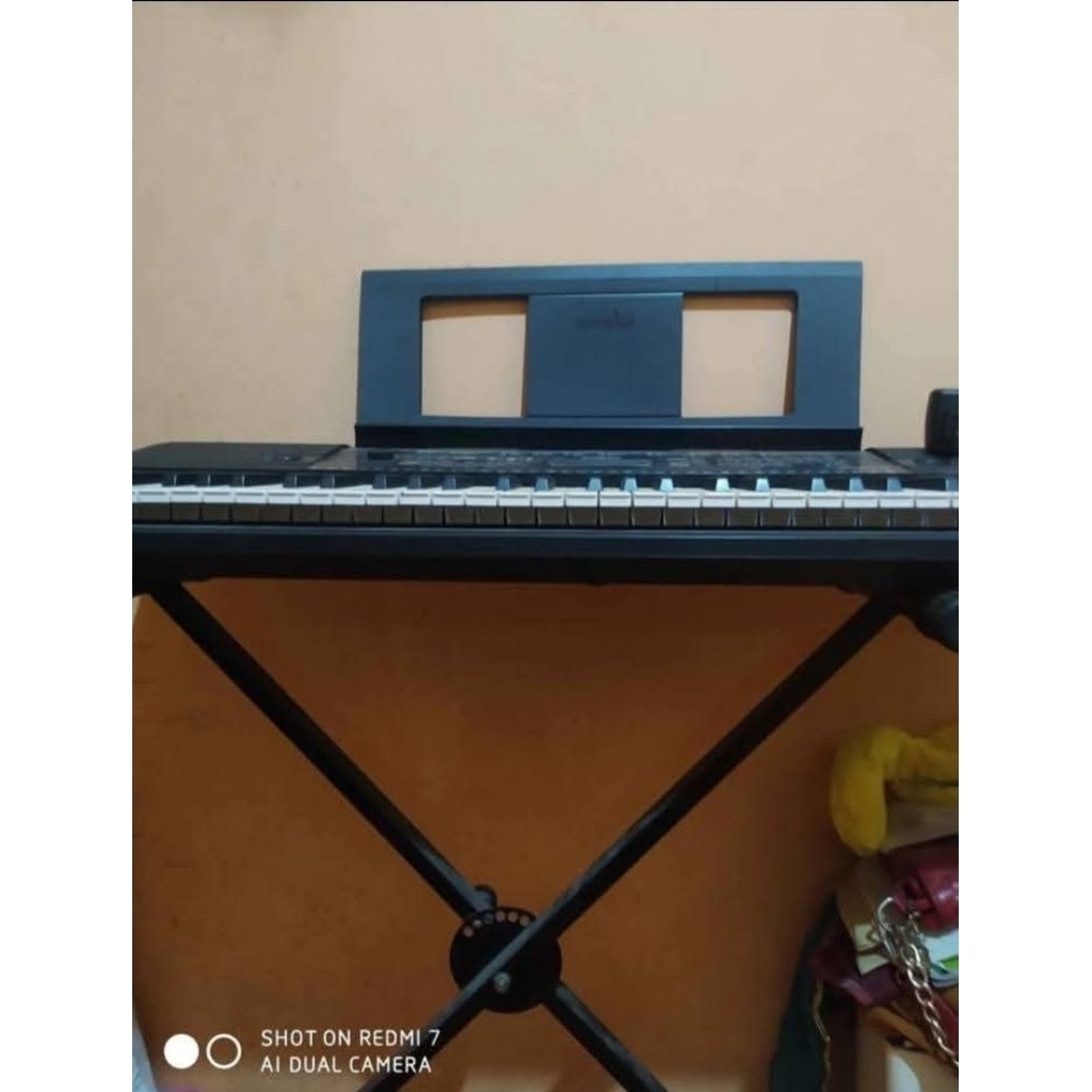 Jual Keyboard Yamaha PSR-E235 Bekas Original + Stand Besi | Piano ...