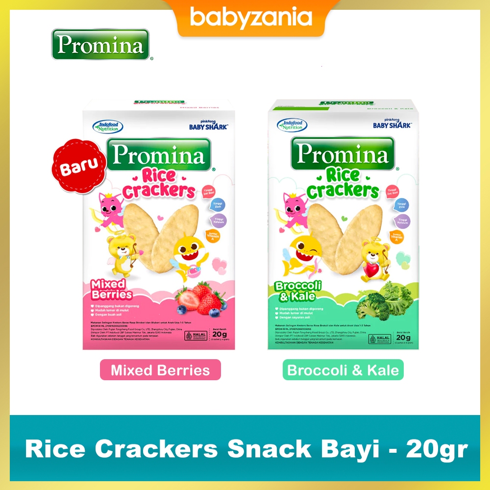 Jual Promina Rice Crackers Snack Bayi - 20gr | Shopee Indonesia