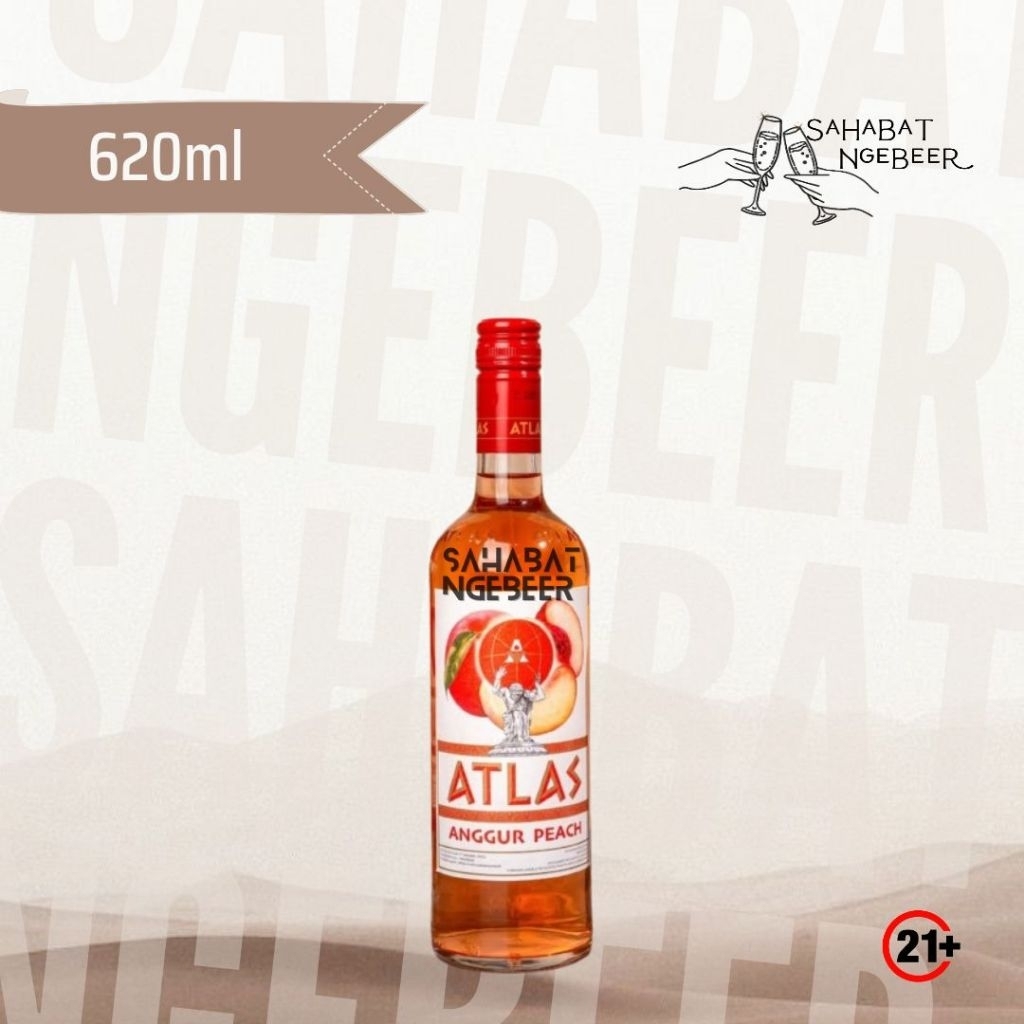 Jual Atlas Peach 620Ml | Shopee Indonesia