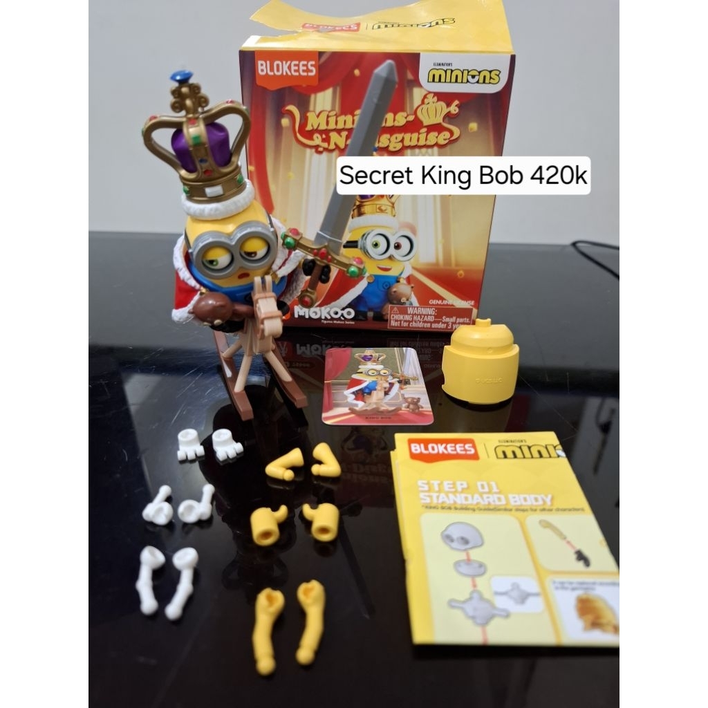Jual Blokees Minion N Disguise - Secret King Bob | Shopee Indonesia