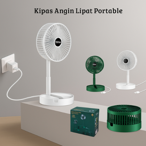 Jual Kipas Angin Lipat Portable Kipas USB Kabel / Kipas Mini USB Fan ...