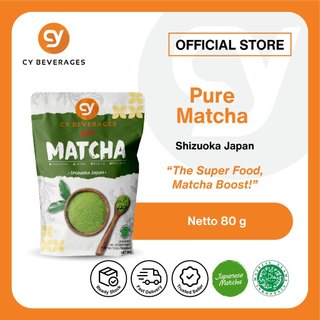 Jual CY Matcha Powder 100% Pure Japan Import Matcha Powder - Bubuk ...