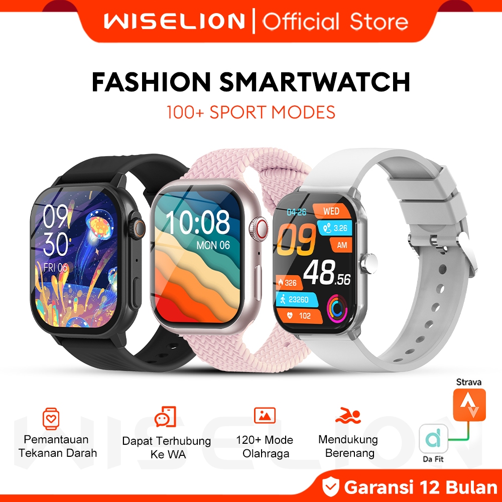 Jual WISELION LG69 ProMax Smartwatch Versi Yang Disempurnakan | NFC ...