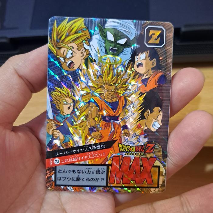 Jual Kartu Fanscard Collection DBZ Goku SSJ3 First Appearance | Shopee ...