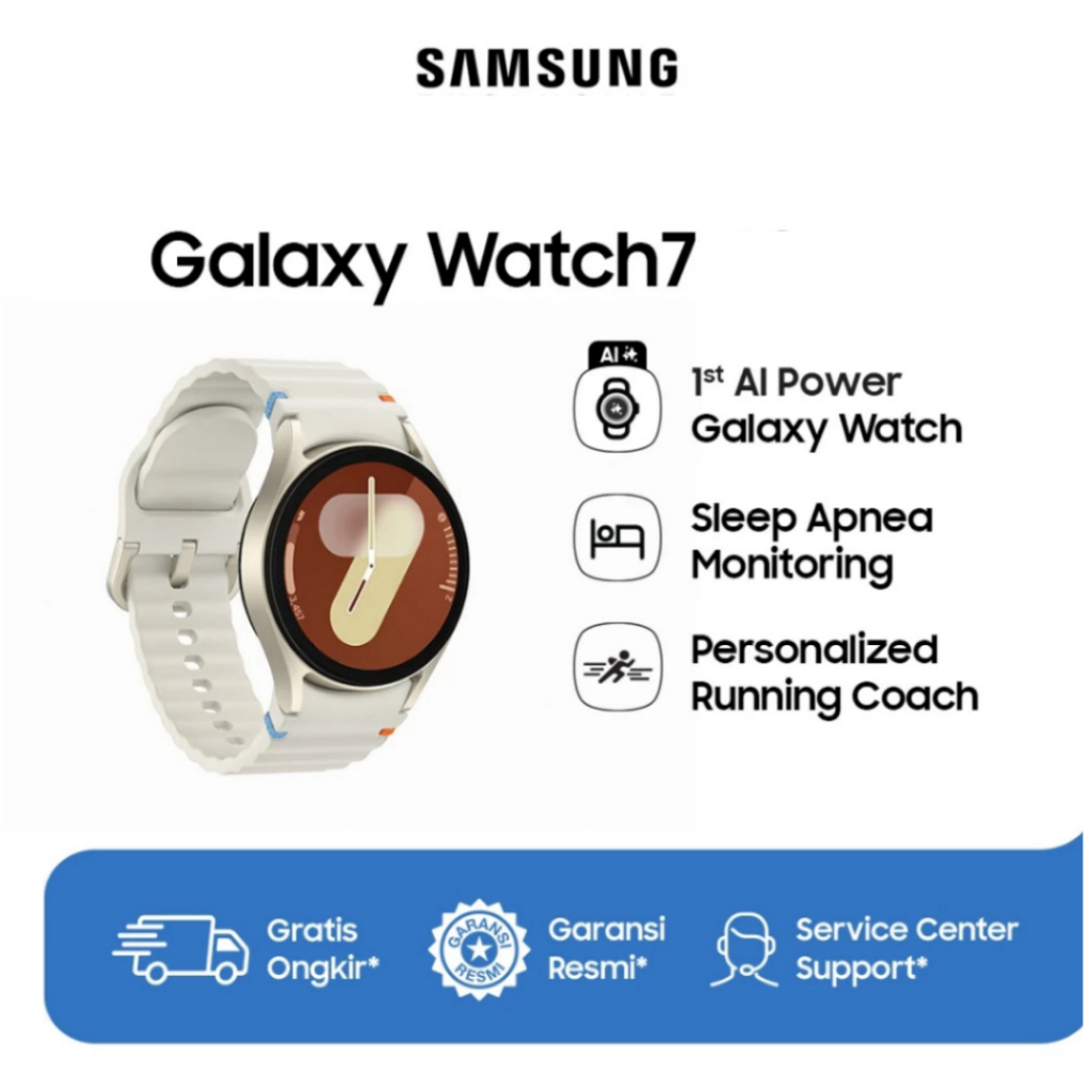 Jual Samsung Galaxy Watch 7 [44mm] - Smartwatch AI, Prosesor 3nm, Sleep ...