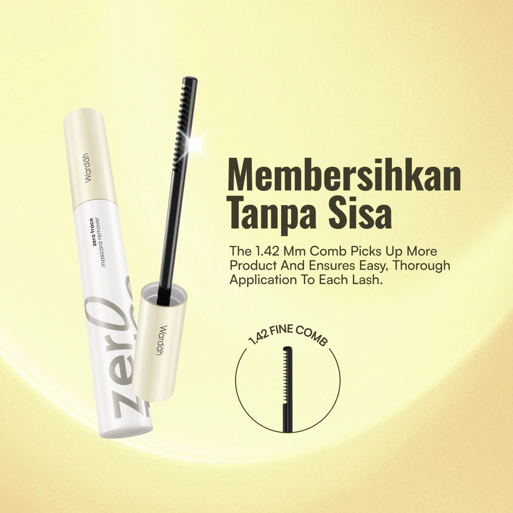 Jual New ! WARDAH Zero Trace Mascara Remover - Effortless Lash ...