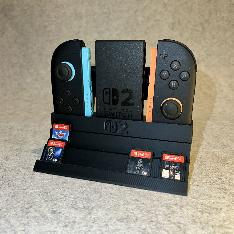 Jual Stand Holder Nintendo Switch 2 | Display Grip & Joy-Con | Rak Game ...