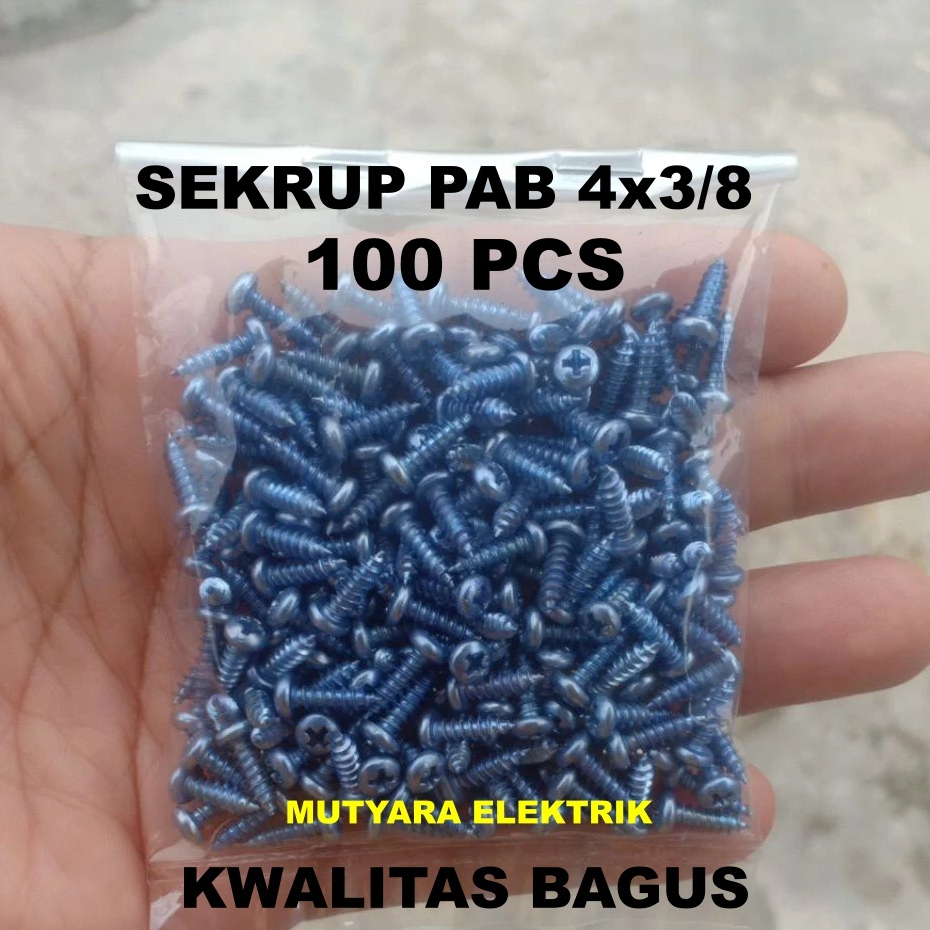 Jual BAUT BOX HITAM 4×3/8 / SKRUP TRANSISTOR 4 X 3/8 | BAUT BOX DIY PCB ...