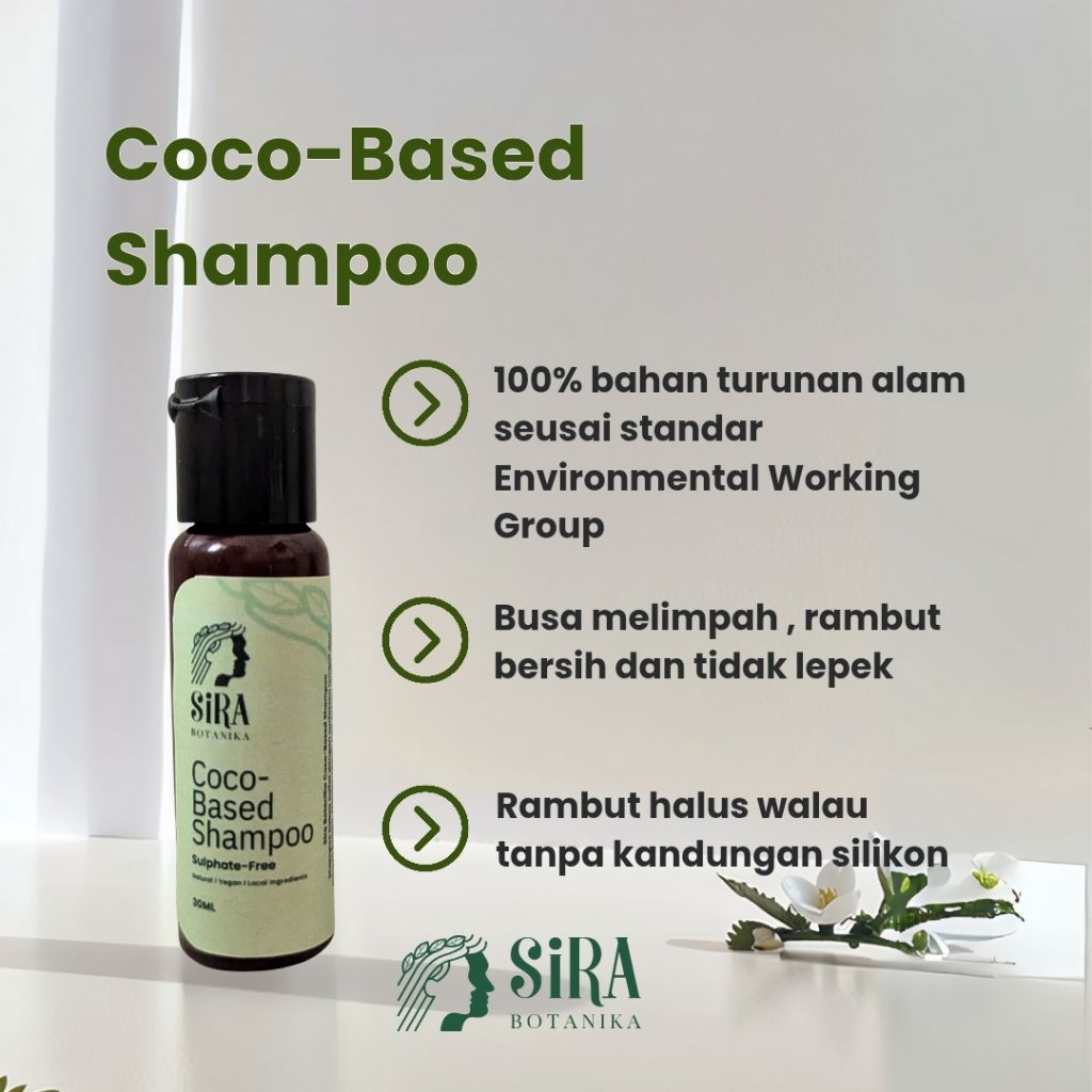 Jual Coco Based Shampoo Non SLS SLES Anti Lepek 30ml | Shopee Indonesia