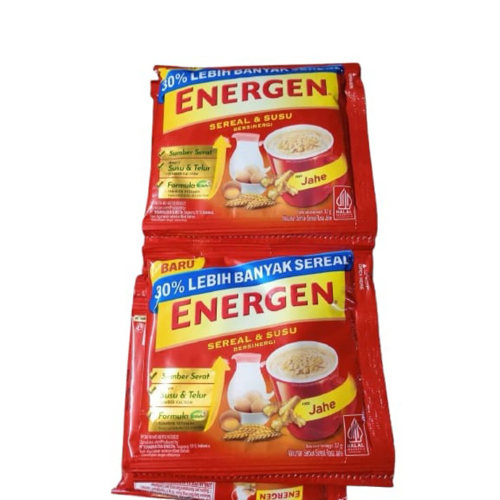 Jual ENERGEN 1 renceng isi 10 sachet berat bersih 35g (ready semua ...