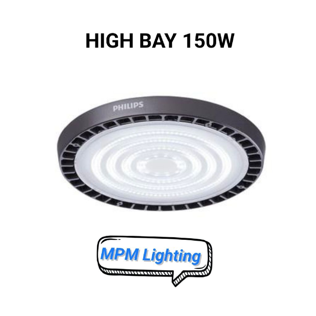 Jual Philips SmartBright LED High Bay BY229P 150W LED180 PSU GM 220V ...
